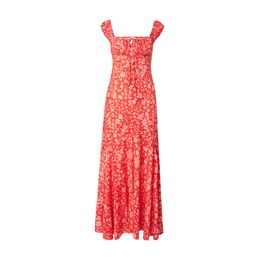 Topshop Kleid 'LILLI' Damen Gr&ouml;&szlig;e 38 pastellpink / rot Sommerkleid