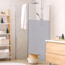 Bilderwelten Folie Duschsichtschutz | Sichtschutzfolie Dusche Blume des Lebens Muster
