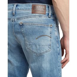 G-Star Raw G-STAR Herren 5-Pocket-Jeans "3301 Regular Tapered Jeans", blau, Gr. 31, Obermaterial: 98% Baumwolle, 2% Elasthan, Jeans