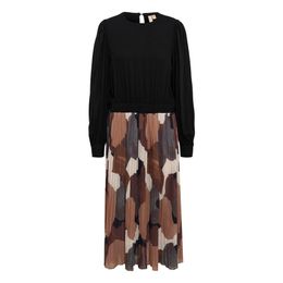 Culture Kleid 'Carly' Damen Gr&ouml;&szlig;e 44 mischfarben / schwarz Sommerkleid