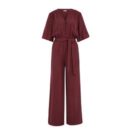 WE Fashion Jumpsuit Damen Gr&ouml;&szlig;e M rostrot
