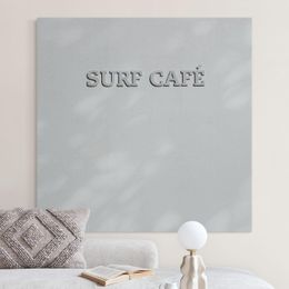 Bilderwelten Akustikbild Surf Caf&eacute; mit hellem Schatten