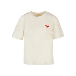 Merchcode Damen T-Shirt "Merchcode Ladies Serenity Tee", beige, Gr. M, bedruckt, 100% Baumwolle, Shirts