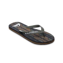 Quiksilver Herren Sandale "Molokai Art", Gr. 11, gr&uuml;n, Obermaterial: 100% Synthetik, Futter: 100% Synthetik, Laufsohle: 100% Schwammgummi., Schuhe
