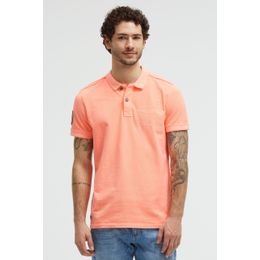 CAMP DAVID Herren Poloshirt, rosa, Gr. L, bestickt, Piqu&eacute;, Material: 100% Baumwolle, Shirts, aus Baumwolle