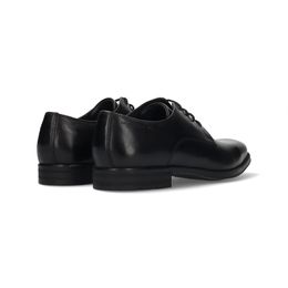 Salamander Herren Schn&uuml;rschuh, Gr. 43schwarz, Glattleder, Schuhe, Anzugschuh, Businessschuh, Festtagsschuh mit Blockabsatz