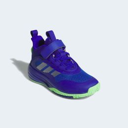 M&auml;dchen Basketballschuh "OWNTHEGAME 3.0", adidas Sportswear, Gr. 39, blau, Synthetik, Textil, Schuhe