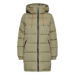 oxmo Damen Schneejacke "Steppmantel OXJody", gr&uuml;n, Gr. 42, Obermaterial: 100% Polyester PES., M&auml;ntel