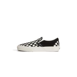 Vans Slip On 'Classic' Herren Gr&ouml;&szlig;e 34.5 schwarz / wei&szlig; Sommerschuhe