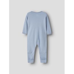 name it Jungen Schlafanzug "NBMNIGHTSUIT 2P ZIP FF CAR NOOS", Gr. 104, blau, Jersey, Obermaterial: 100% Baumwolle, bedruckt, Homewear-Sets, aus