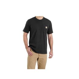 Carhartt Herren T-Shirt "Pocket", schwarz, Gr. XL, Obermaterial: 100% Baumwolle CO., Shirts