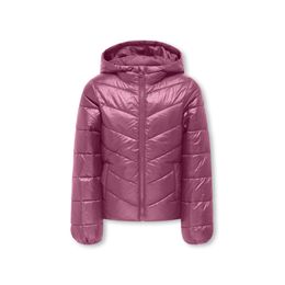 KIDS Only M&auml;dchen Steppjacke "KOGKAJSA LIGHTWEIGHT QUILT HOOD JKT OTW", lila, Gr. 146, unifarben, Web, Obermaterial: 100% Nylon, Jacken, mit Kapuze