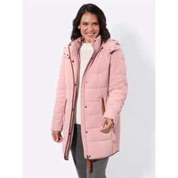 Casual Looks Damen Steppjacke, rosa, Gr. 26, 89% Polyester, 11% Polyamid, Paspelierung:100% Polyester, Wattierung:100% Polyester, Jacken