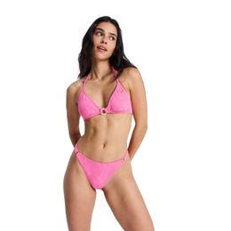 Roxy Damen Badehose "Roxy Paradise Cheeky", pink, Gr. XXL, Obermaterial: 86% Polyester, 14% Elasthan., Badehosen