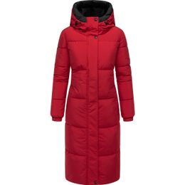 Navahoo Damen Steppmantel "Taubl&uuml;te XIV", rot, Basic, Gr. M, Obermaterial: 100% Polyester. Innenfutter: 100% Polyester. Wattierung: 100% Polyester.