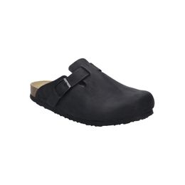Josef Seibel Herren Sandale "4", Gr. 43, schwarz, Obermaterial: 100% Sonstiges Material (Ananasfaser) AM_PF ., Schuhe