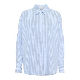Kaffe Bluse 'Victoria' Damen Gr&ouml;&szlig;e M marine / hellblau / silber