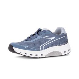 Gabor Damen Sneaker "Sneaker low", Gr. 36, blau, Schuhe