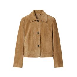 RICANO Damen Bolerojacke "Lederjacke Jeena", braun, Gr. L, Obermaterial: 100% Ziegenveloursleder GOVL. Futter: 100% Polyester PES., Jacken,