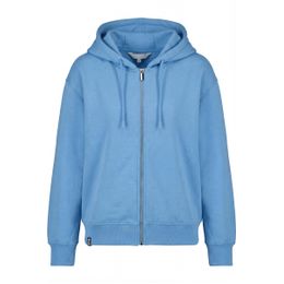 alife and kickin ALIFE & KICKIN Damen Sweatjacke, blau, Gr. XS, 60% Baumwolle, 40% Polyester, Sweatjacken