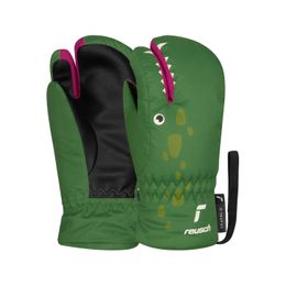 Reusch Kinder F&auml;ustlinge "Peggy R-TEX XT Lobster", gr&uuml;n, Gr. 2, mehrfarbig, 93% Polyester, 7% Polyurethan, Handschuhe, warm, wasserdicht und