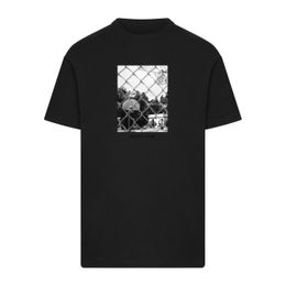 MisterTee Herren T-Shirt "MisterTee Not Just A Game Tee", schwarz, Gr. XS, bedruckt, 100% Baumwolle, Shirts