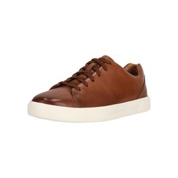 Clarks Herren Sneaker "Un Costa Lace", Gr. 40, braun, Leder, Schuhe, mit bequemem konturiertem Fu&szlig;bett