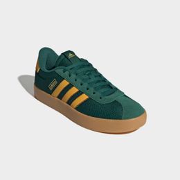 Damen Sneaker "VL COURT 3.0", adidas Sportswear, Gr. 41, gr&uuml;n, Synthetik, Textil, Schuhe, inspiriert vom Design des adidas samba
