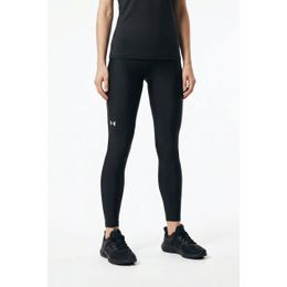 Under Armour Damen Funktionstights "TECH HIRISE LEGGING", schwarz, Gr. M, Obermaterial: 87% Polyester, 13% Elasthan, Hosen, mit Handytasche,