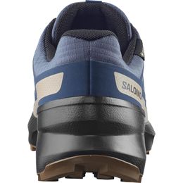 Salomon Herren Trailrunningschuh "SPEEDCROSS PEAK GTX", Gr. 43, blau, Synthetik, Textil, Schuhe, wasserdicht