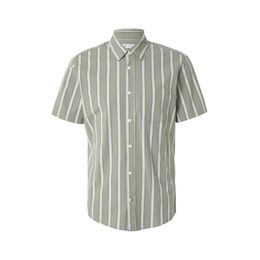 GAP Button Up Shirt male size M marine blue / Olive / Off white