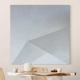 Bilderwelten Akustikbild Geometrische Papierfalten