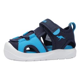 Kangaroos M&auml;dchen Sandale "K-TOE AMARI EV", Gr. 23, blau, Mesh, Synthetik, Schuhe