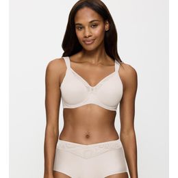 Triumph Damen Minimizer-BH "True Shape Sensation", Gr. 75, beige, Jersey, Obermaterial: 72% Polyamid, 28% Elasthan, BHs, verkleinert die Brust