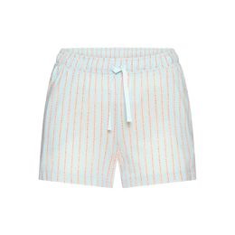 s.Oliver Damen Pyjamashorts, Gr. 36, blau, Single Jersey, Obermaterial: 50% Baumwolle, 50% Viskose, gestreift, mehrfarbig, Hosen, Sch&ouml;ner Blumen oder