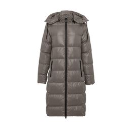 Cipo & Baxx CIPO & BAXX Damen Wintermantel "Cipo & Baxx Steppmantel WM143", beige, Gr. L, uni, Obermaterial: 100% Polyester PES. Futter: 100% Polyester PES.,