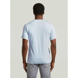 G-Star Raw G-STAR Herren T-Shirt "Slim Base T-Shirt", blau, Gr. XL, Obermaterial: 95% Baumwolle, 5% Elasthan, Shirts