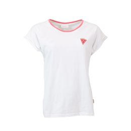 KLEINIGKEIT Damen T-Shirt "Kleinigkeit Tutti Frutti Shirt", wei&szlig;, Gr. L, bedruckt, 100% Baumwolle, Shirts