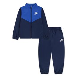 Nike Sportswear Jungen Jogginganzug "NKN NSW LIFESTYLE ESSNETIALS"midnight navy, Gr. 3, Obermaterial: 100% Polyester, Sportanz&uuml;ge, zweiteiliger Anzug