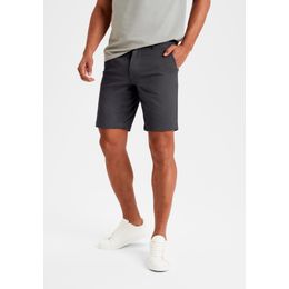 H.I.S. H.I.S Herren Chinoshorts "regular-fit", grau, Gr. 32, unifarben, Web, Obermaterial: 98% Baumwolle, 2% Elasthan, Hosen, Shorts aus elastischer