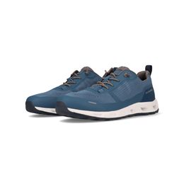 Salamander Herren Sneaker, Gr. 45, blau, Mesh, Schuhe, Schn&uuml;rschuh, Freizeitsneaker, Halbschuh mit Ortholite