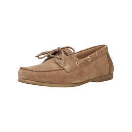 Gabor Damen Mokassin "Gabor Mokassin Leder", Gr. 37, braun, Leder, Schuhe