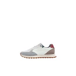 Scalpers Sneaker 'Rio 26' Herren Gr&ouml;&szlig;e 40 creme / grau / burgunder / wei&szlig;