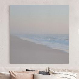 Bilderwelten Akustikbild Strand Pastell Portugal