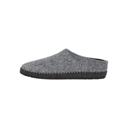 MOLS Herren Hausschuh "Sinaka", Gr. 37, grau, Synthetik, Schuhe, im schlichten Design