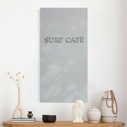 Bilderwelten Akustikbild Surf Caf&eacute; mit hellem Schatten