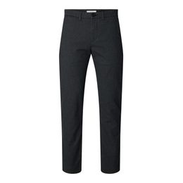 Selected Chino Pants 'Miles' male size 33 Black denim