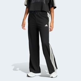 Damen Sporthose "STADIUM MESH", schwarz, Gr. XXL, adidas Sportswear, Obermaterial: 100% Polyester, Hosen