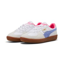 Puma Damen Sneaker "PALERMO LTH", Gr. 38, blau, Leder, mehrfarbig, Schuhe