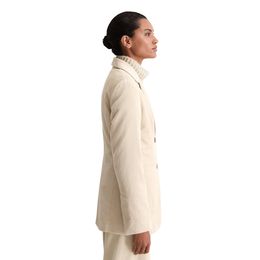 Marc O'Polo MARC O'POLO Damen Longblazer "aus reiner Organic Cotton"light oat, Gr. 36, unifarben, Cord, Obermaterial: 100% Baumwolle. Futter: 95% Polyester, 5%